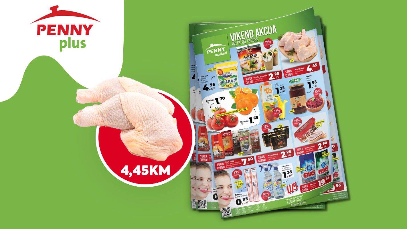 Penny Plus vikend akcija od 02.12. do 05.12. | Cjenoteka.ba