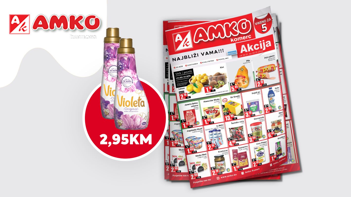 Amko vikend akcija od 26.01. do 30.01. | Cjenoteka.ba