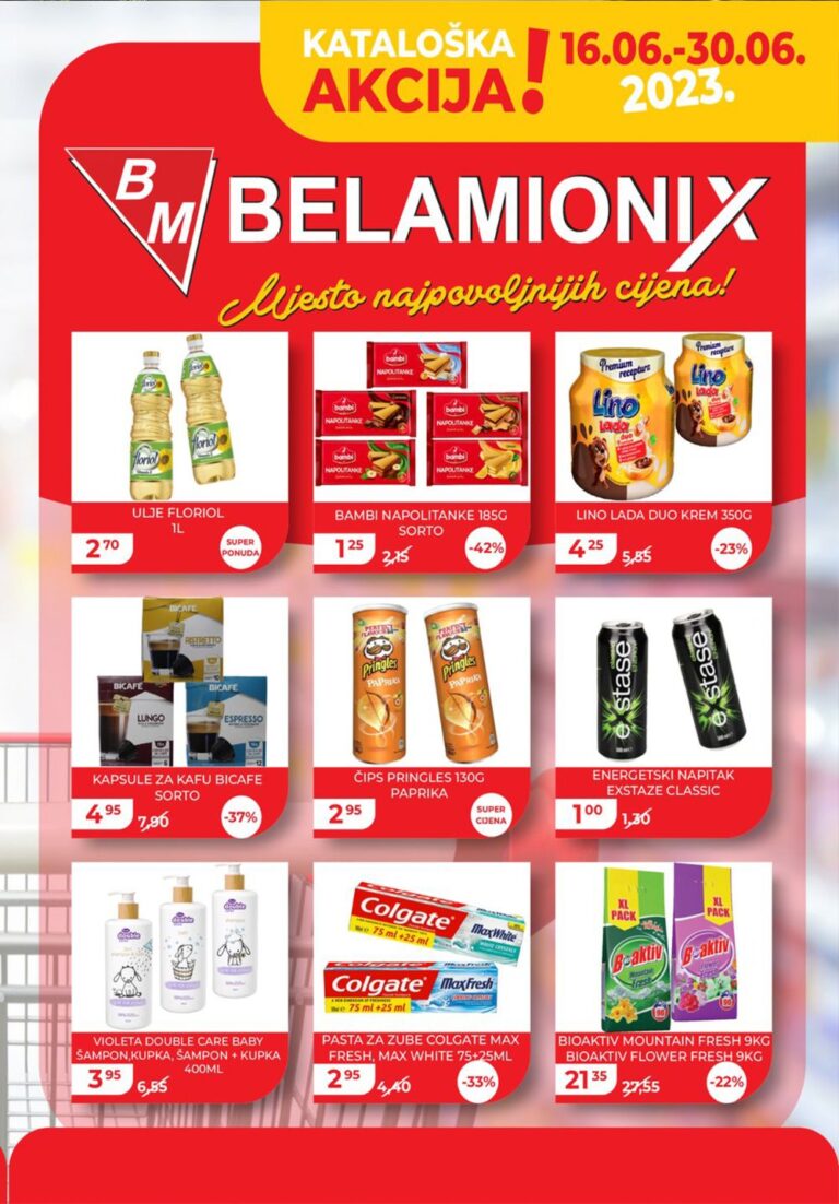 Belamionix katalog, akcije i sniženja | Cjenoteka.ba