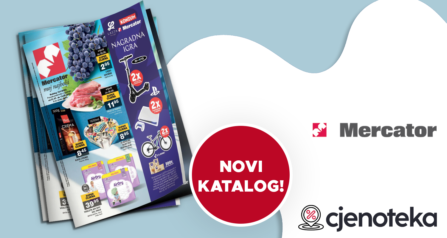 Mercator katalog od 31.07. do 13.08. | Cjenoteka.ba