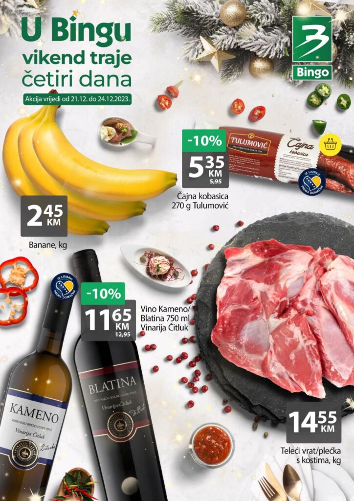Bingo katalog akcije i sniženja | Cjenoteka.ba