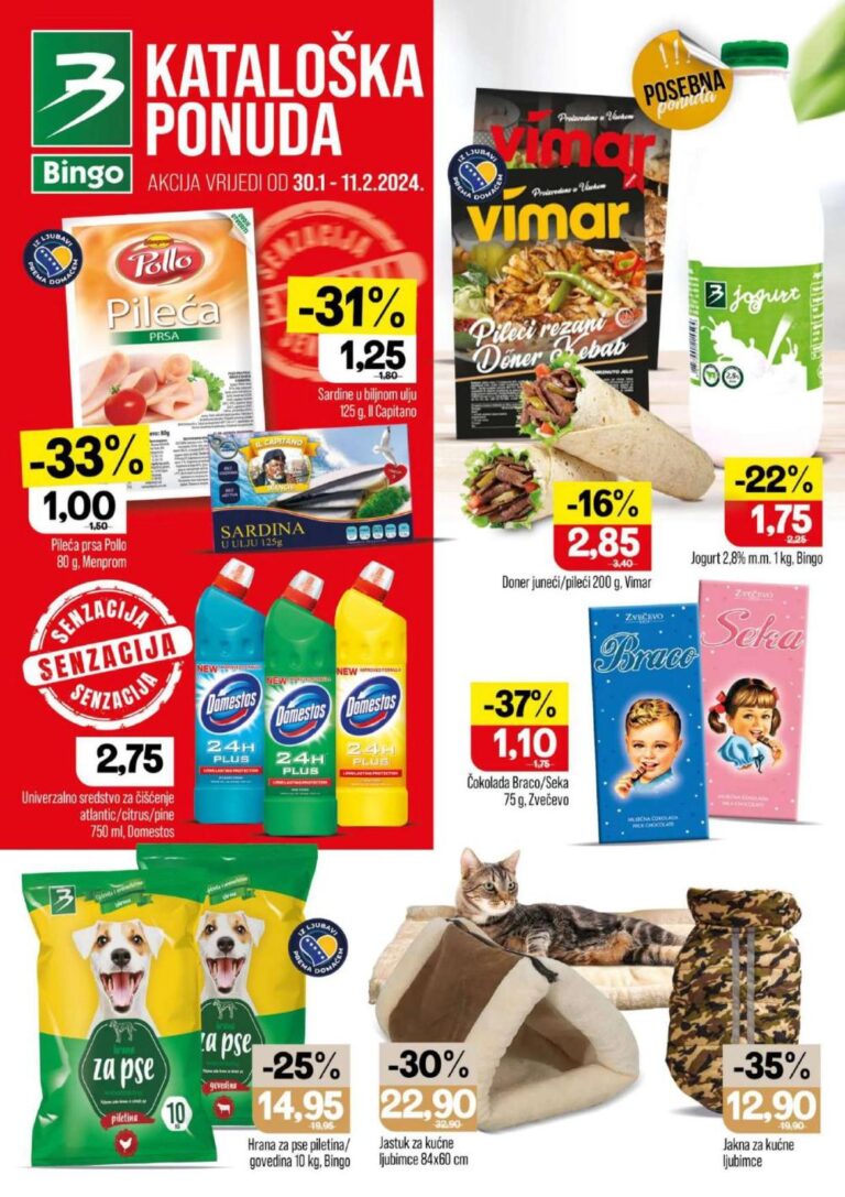 Bingo akcijski katalog | Cjenoteka.ba